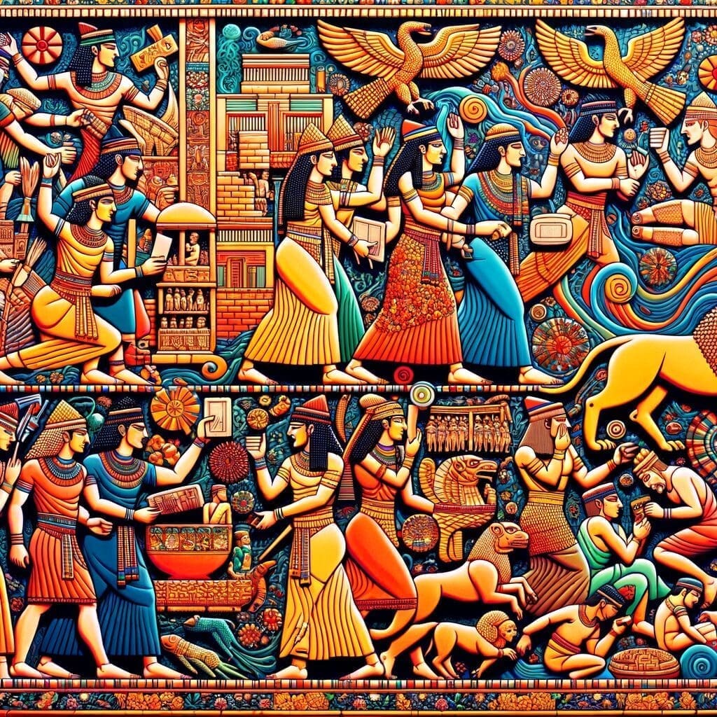 Akitu Festival of Babylon Tradition - Ancient Tree of Life